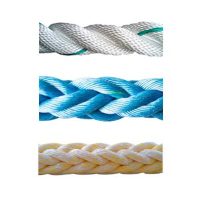 Cina Altre applicazioni 45mm 8 Strand PP Polymer UHMWPE Marine Mooring Rope Certificato CCS in vendita