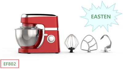 China 10 la mejor máquina EF802/de la cocina de Easten 700W del mezclador del soporte 4,3 litros de S.S del cuenco de mezclador del soporte para el Amazonas vende al por menor en venta
