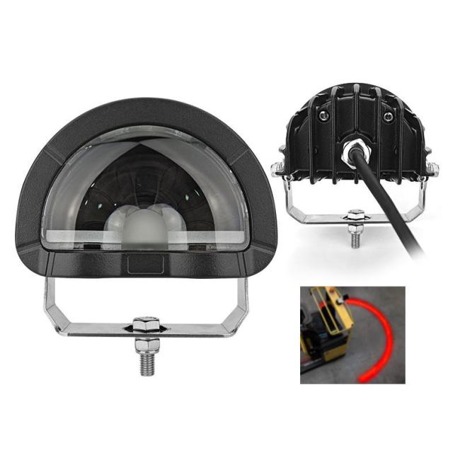 Waterproof LED Work Light 40W Forklift Tail Light Arc LED Warning Light