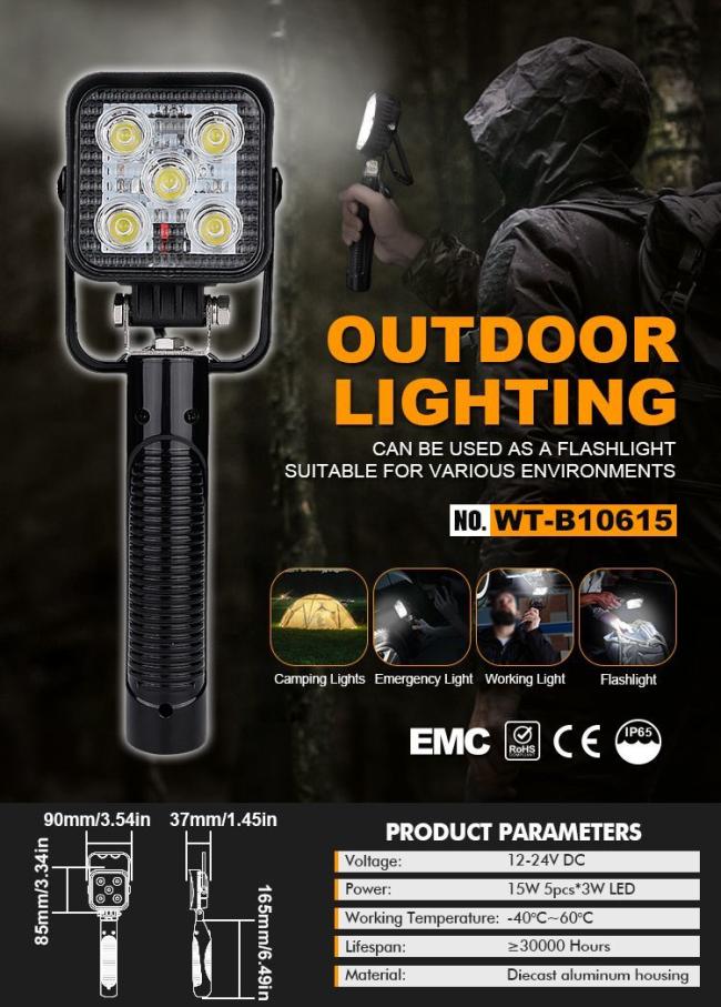 Tactical Flashlight Camping Search Light Emergency Light Portable LED Flashlight Flashlight LED