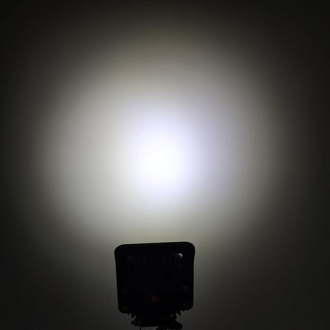 27W Round LED Work Light with Switch on The Back on/off Button