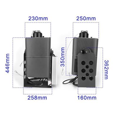 중국 고출력 400W 맞춤형 로고 LED 프로젝터 조명 실내 장식 회전 컬러 LED 고보 다이내믹 스포트라이트 판매용