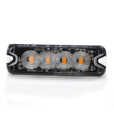 China 12V - 24V LED Strobe Warning Lights IP67 Side Flashing Strobe Light For Vehicle for sale