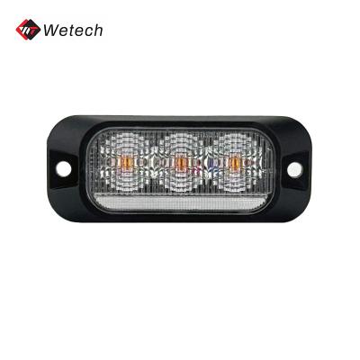 IP67 Flash Strobe Amber Led Light 12V 24V  Truck Strobe Light