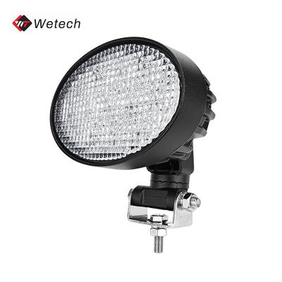 China 360 Degree Rotation High Quality Oval 39W LED Working Light Offroad Harvester Tractor for sale
