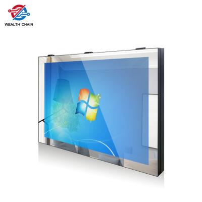 China Não tela do lCD do espelho do toque para os fãs da propaganda que refrigeram semi exterior impermeável à venda