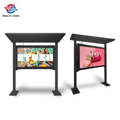 China Polegada exterior tomada partido dobro IP55 da polegada 55 da polegada 49 do quiosque 43 do LCD da vertente impermeável à venda