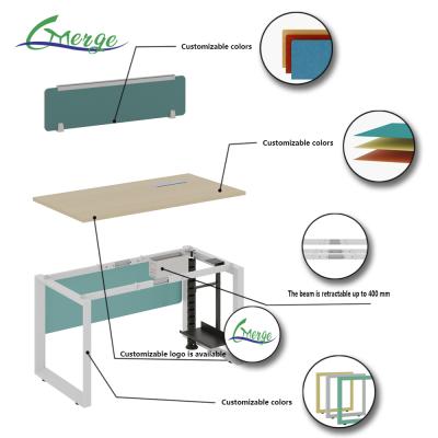 China Transform Your Workspace with Our Customizable Office Space Open Workstation and Drawers for sale