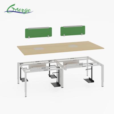 China Maximize Space and Efficiency with Open Space Office Workstation's Adjustable Shelves for sale