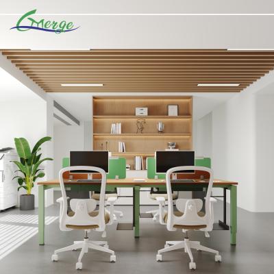 China Maximize Space and Efficiency with Open Space Office Workstation's Adjustable Shelves for sale