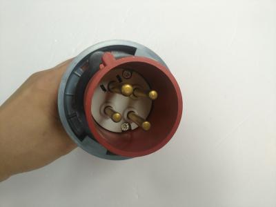 Κίνα 4P 32A IP67 στεγανό κόκκινο 3$ο μέρος αριθ. 294 κατασκευαστών Screwless Κίνα βουλωμάτων παραγωγής βιομηχανικό προς πώληση