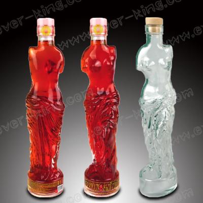 Cina Vetro su ordinazione di plastica del cappuccio 700ml che imballa per il cognac in vendita