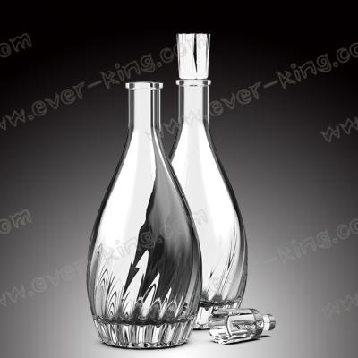 Cina 750ml ha placcato le bottiglie a forma di mela di vetro del liquore in vendita