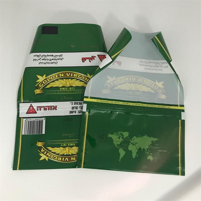 tobacco packaging pouch
