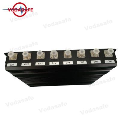China Dispositivo de obstrução 160W do telefone celular da dissipação de calor DC-12V/24V que bloqueia até 8 sinais à venda