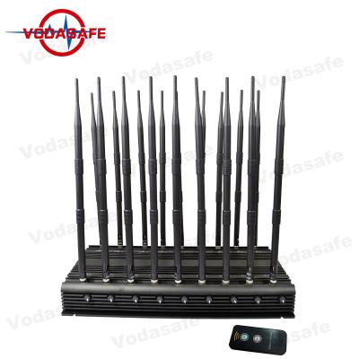 China Van de het Signaalstoorzender van GPS Lojack 47w Blocker 3dBi 18 Banden Vodasafe X18 Te koop