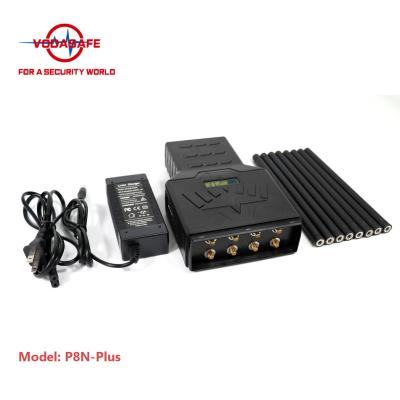中国 50m Shielding Handheld Signal Jammer 8 Bands 3G 4G 5G UMTS GSM 販売のため