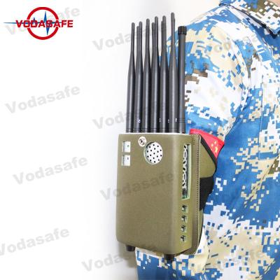 China raio fácil da tampa do poder 12Bands de 5G Carry Portable Signal Jammer High 30 medidores à venda