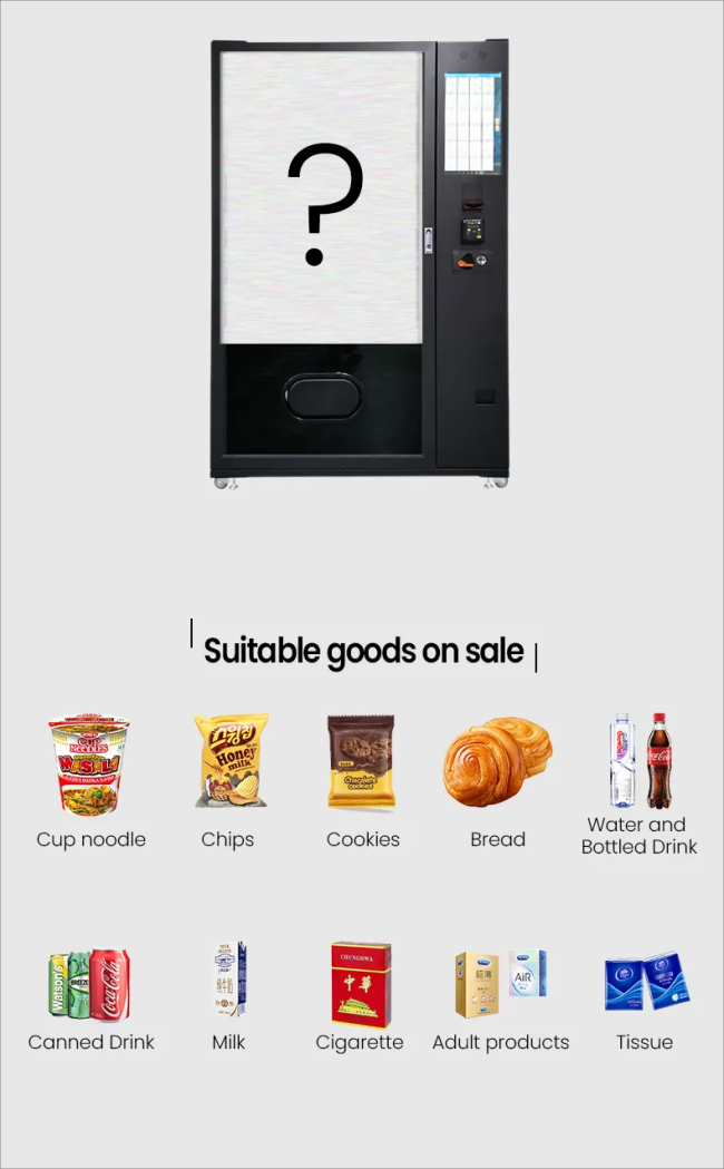 600 Pcs Innovative CBD Cigar Vending Machine With Age Checker Card Reader