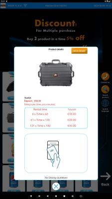 Cina Attrezzature di fabbrica self-service kit di attrezzature elettriche trapano caschi Noleggio di distributore automatico con lettore di carte in vendita