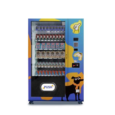 Cina Automatica commerciale intelligente per vendere snack e bevande con schermo aggiuntivo per la promozione dei prezzi di marca in vendita