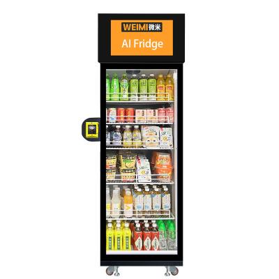 China Máquina de venta de refrigeradores inteligentes de 5 bandejas para una experiencia mejorada del cliente y compras sin esfuerzo en venta