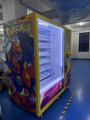Κίνα Προσαρμόσιμο Ισπανικό Pokemon Vending Machine Λευκό ή Προσαρμοσμένο Χρώμα Αυτοκόλλητα για Εξατομικευμένη Προσαρμογή προς πώληση