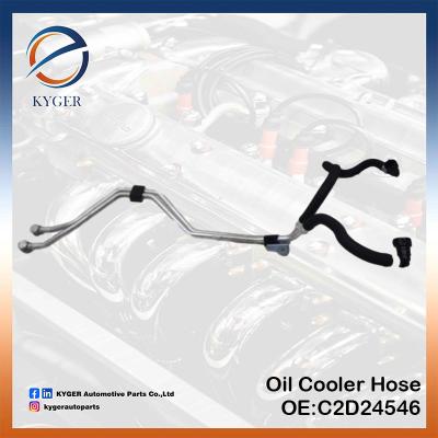 China C2D24546 Autoonderdelen Olieverkoeler Transmissie Olieverkoeler Slangen assemblage voor Jaguar XJ X351 Te koop