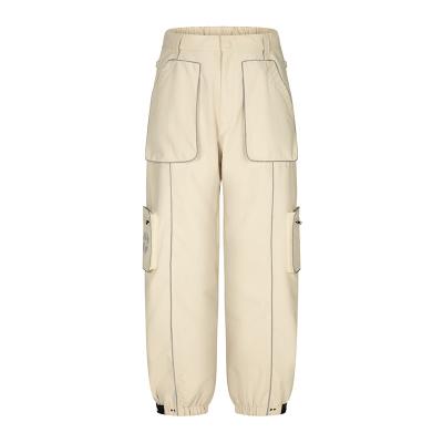 Chine Matériau Polartec Pantalon de ski Ligne réfléchissante de colle à pleine pression pour activités de plein air à vendre