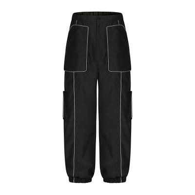 Chine Matériau Polartec Pantalon de ski Ligne réfléchissante de colle à pleine pression pour activités de plein air à vendre