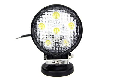 Cina IP68 impermeabile fuori dalla lampada della luce 18W del lavoro principale strada per il motore 12v 24v dell'automobile di SUV ATV del motociclo del rimorchio in vendita