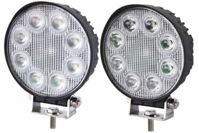 Cina 10 ~ 30V la CC Ip68 ha condotto le luci principali rotonde del lavoro dell'antinebbia per la jeep della luce dell'automobile dei camion fuori strada in vendita