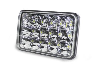Cina Rettangolo un punto da 45 watt/luce principale resistente del lavoro fascio dell'inondazione per i camion, 4x4 in vendita