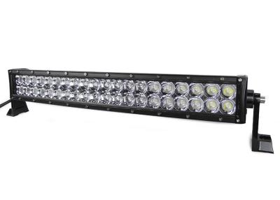 China 3D reflector 22 Duim Gebogen Geleide Lichte Bar 120W 9600 Lumen Helderheids Te koop
