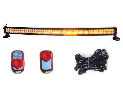 China Cree 50“ 288W Amberwit die Gebogen Douane LEIDENE Lichte Barafstandsbediening 10V opvlammen - 30V Te koop