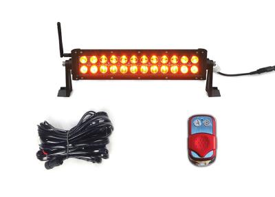 Cina Impermeabilizzi la barra luminosa principale infiammante ambrata del Cree di 72 W per la jeep/camion/UTV/ATV in vendita
