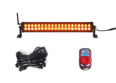 Cina Una barra luminosa principale infiammante di 120 W, barra luminosa ambrata del Cree telecomandato LED in vendita