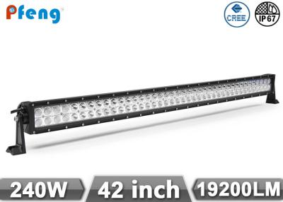 China 10V - la fila dual de la prenda impermeable de 42 pulgadas 30V llevó al OEM de la barra ligera 19200LM en venta