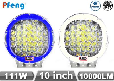 Cina 111W il lavoro a 10 pollici del Cree LED si accende per luminoso eccellente di forma rotonda dei camion in vendita