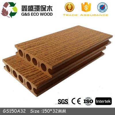 Cina Anti Decking vuoto di corrosione WPC bordi di plastica vuoti di Decking di 25mm x di 140 in vendita