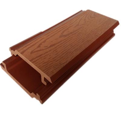 Cina Rivestimento resistente della parete 3d del parassita durevole pannello il legno composito all'aperto che pavimenta 146 x 20mm in vendita