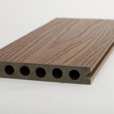 Cina I bordi all'aperto di plastica di Decking del legname sintetico del paesaggio di Wpc rendono incombustibile in vendita