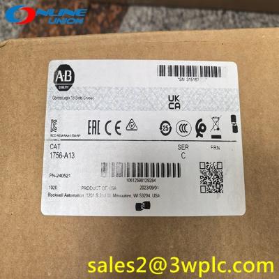 China 1756-A13 Allen Bradley Lithium Battery PLC Power Supply for RSLogix 500 for sale