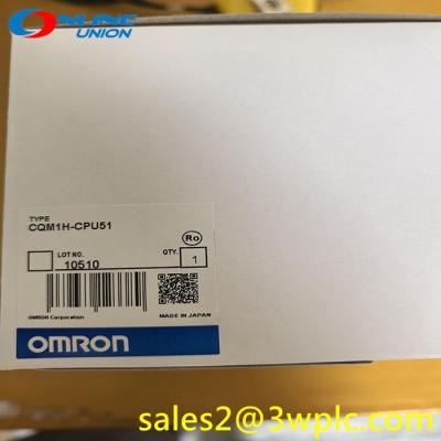 China CQM1H-CPU51 OMRON CPU MODULE 16 DC INPUTS, RS-232C PORT, 7.2 K WORD PROGRAM for sale