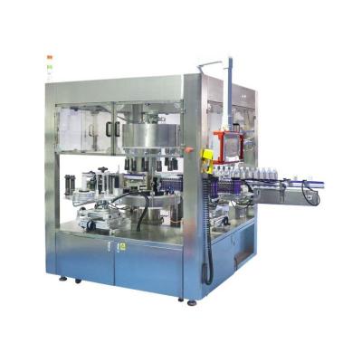 China Control del PLC del rotulador de la máquina de etiquetado rotatoria completamente auto/de la botella redonda en venta