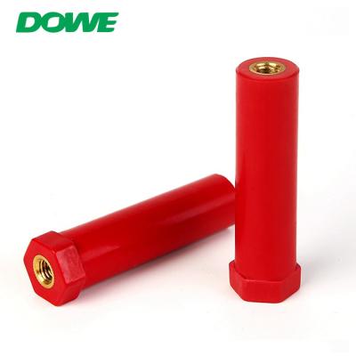 China low voltage round hex standoff support connector SB2078 M8 red colour for sale