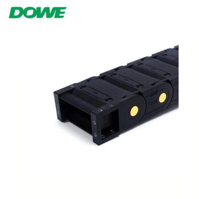 Κίνα H45x150 εσωκλειόμενη Towline κίτρινη δύναμης νάυλον αλυσίδα καλωδίων Towline πλαστική προς πώληση