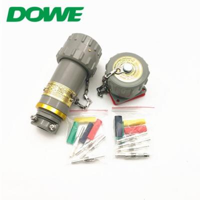 中国 良質および作動すること容易耐圧防爆非スパークのプラグのソケットBJ-15AYT/GZ-4 販売のため