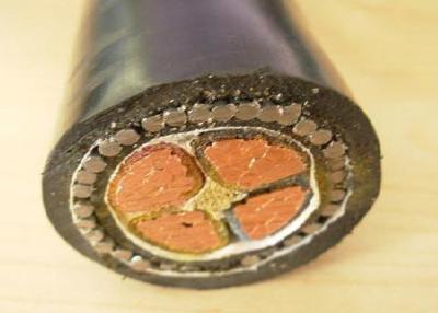 Cina 0.6/1kv 3 +1 svuotano il cavo elettrico isolato /pvc del lshf di SWA del xlpe di /Al del Cu in vendita