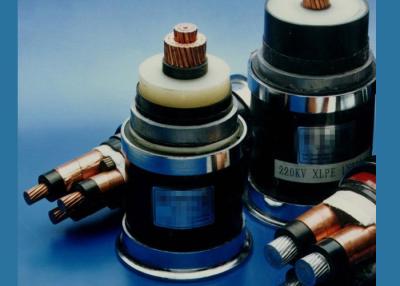 Cina Cavo unipolare alluminio/del rame 300mm 400mm con la guaina 220kv 110kv del metallo in vendita